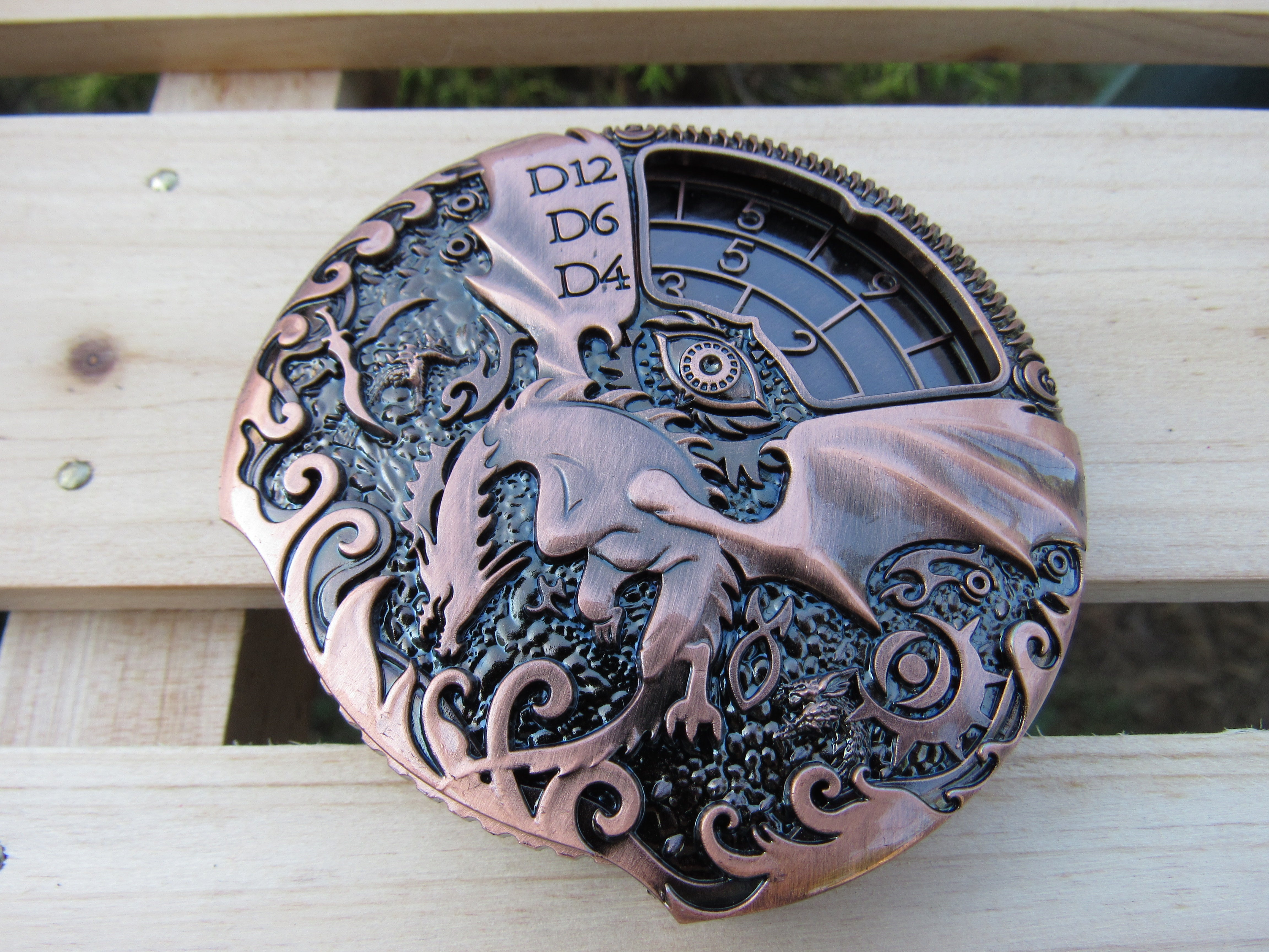 Dragon Spinner - Copper – Sorensen's Precision Diceworks