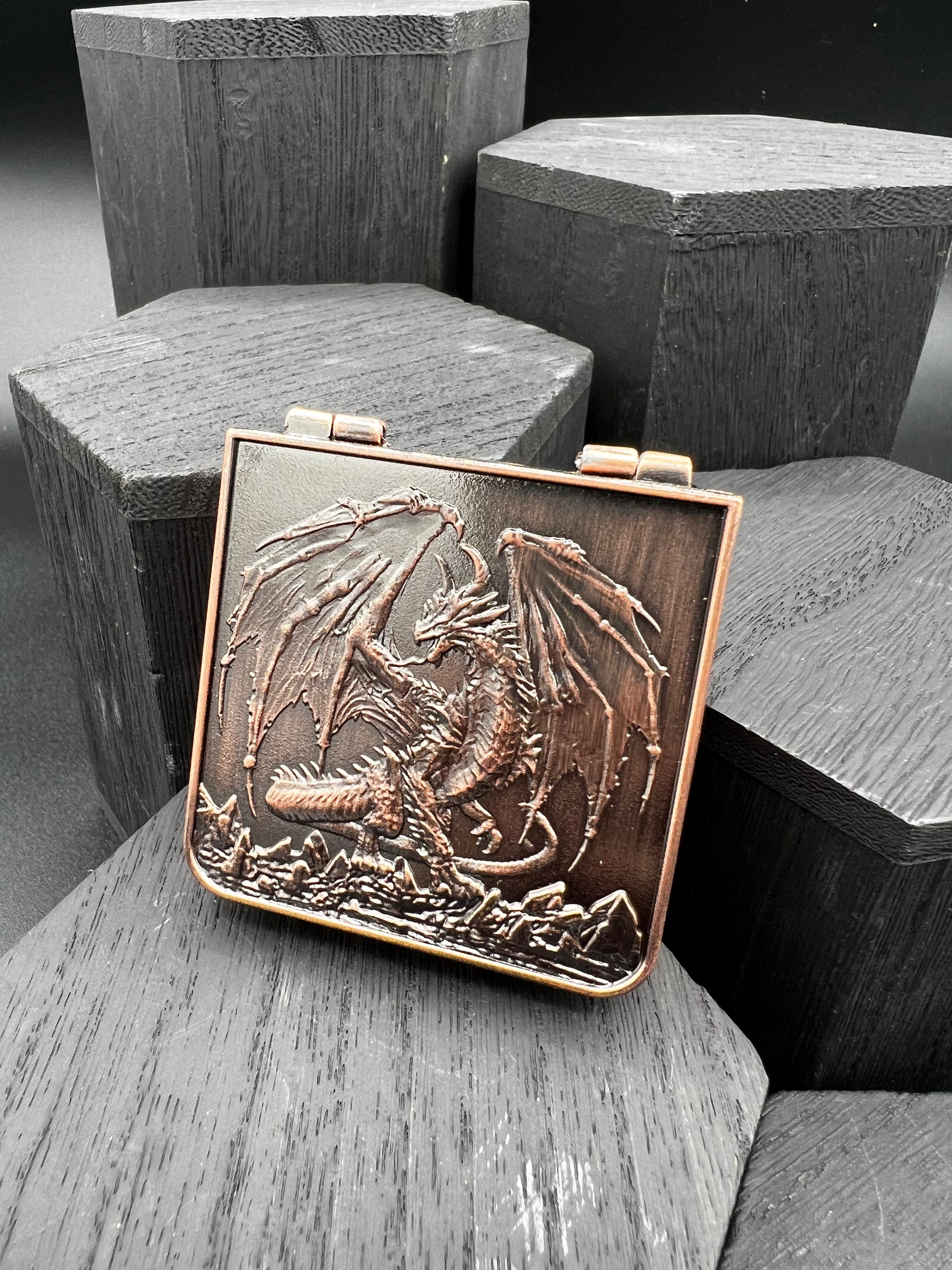 Folding Wallet Spinner - Antique Copper – Sorensen's Precision Diceworks